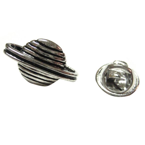 Kiola Designs | Accessories | Saturn Planet Lapel Pin | Poshmark